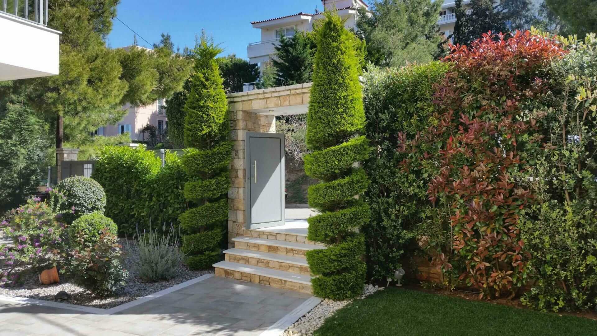Συντήρηση κήπου Πάτρα - Παναχαϊκή Γεωπονική